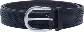 Orciani Homme, Accessoires, Bleu, Taille: 95 CM Micron Perforated Belt
