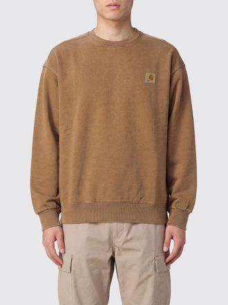 Carhartt Work in Progress Crewneck-Sweatshirt aus Baumwolle mit Kontrastlogo