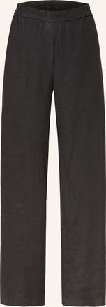 Lilienfels Lilienfels Marlenenhose Anton Aus Leinen schwarz