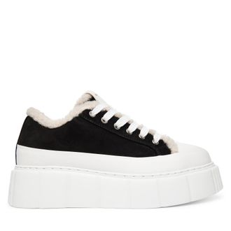 INUIKII Sneakers aus Stoff Inuikii Matilda Curly 1001.001.0381 Schwarz