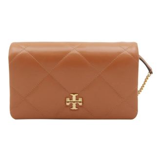 Tory Burch Tory Burch Hobo Bags - Rectangular Quilted Brown Leather Bag - Gr. unisize - in Braun - f&uuml;r Damen