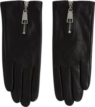 Karl Lagerfeld K/Essential Zipped Gloves - - Accessories - unisex - Schwarzk - L