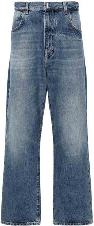 Givenchy Straight Leg Jeans - Blau