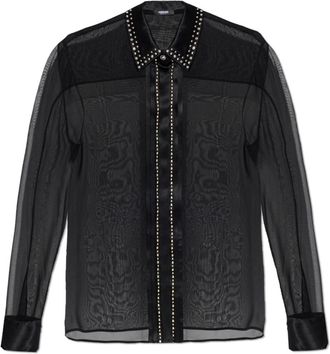 Versace Femme, Blouses et Chemises, Noir, Taille: 38 FR Chemises