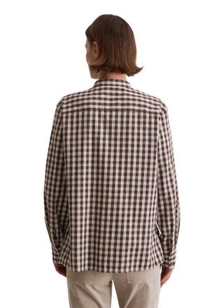 Marc O'Polo Karobluse regular fit aus softem Baumwoll-Flanell