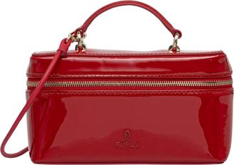 Furla Camelia Micro - Femme - Sacs - Rouge - Taille: ONE Size