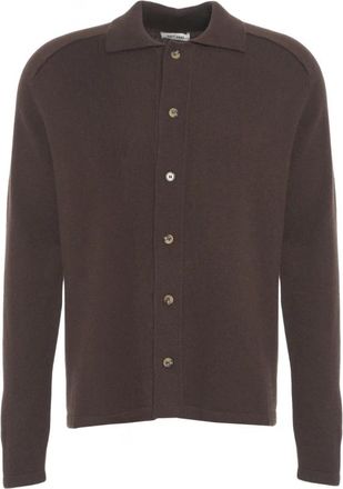 Soft Goat Homme, Pulls, Brun, Taille: L Cardigan en cachemire