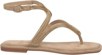 Alma En Pena Alma EN Pena, Femme, Chaussures, Beige, Taille: 40 EU Sandale Plate Entre-Doigt