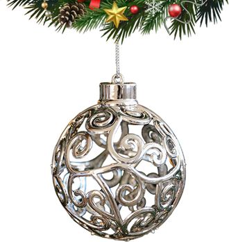 Generico Weihnachtsbaumdekoration, gl&auml;nzende Weihnachtsdekoration | Fensteranh&auml;nger | Winterurlaub innen au&szlig;en Veranda Fenster Hauptt&uuml;r Baum Kamin