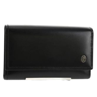 Cartier Pre-owned Leder-Schl&uuml;sseletui - - Pre-owned - Damen - Schwarzk - ONE SIZE