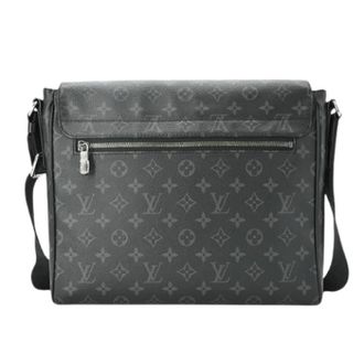 Louis Vuitton Pre-owned Monogram Eclipse Messenger Bag - - Pre-owned - Herren - Schwarzk - ONE SIZE