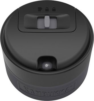 Kambukka Verschlusskappe Etna Lid 3-in-1 Thermal Kaffee und Tee Deckel Schwarz, L01010
