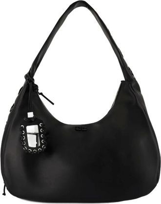 Ganni Femme, Sacs, Noir, Taille: ONE Size XXL Hobo Bag