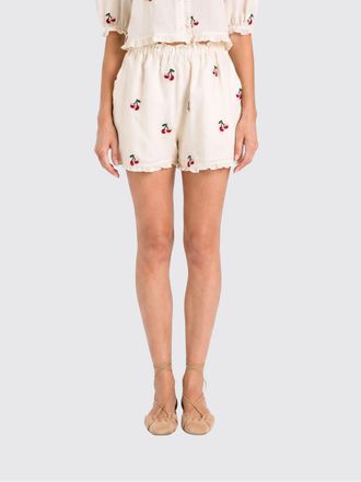 Twinset Short Femme couleur Cerise