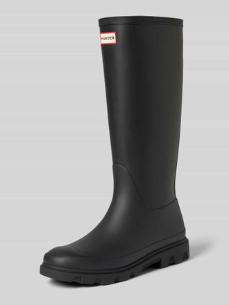 Hunter Stiefel mit Label-Detail