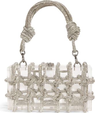 Cult Gaia Rhinestone Bess Shoulder Bag