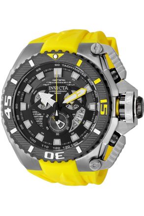 Invicta Sea Hunter 49625 Herrenuhr - Quarzwerk - Edelstahl mit grauem Zifferblatt - 57 mm