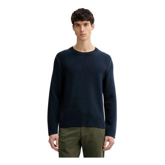 Marc O'Polo Strickpullover mit Rundhalsausschnitt - - Knitwear - Herren - Blau - L