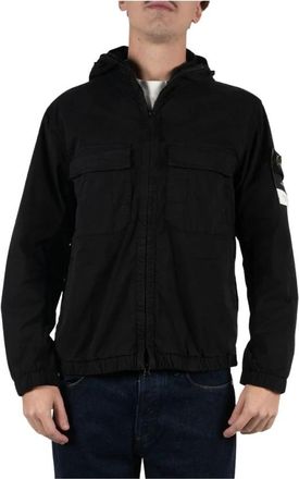 Stone Island Homme, Vestes, Noir, Taille: XL Light Jacket