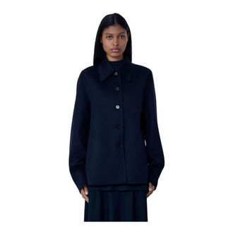Jil Sander Femme, Pulls, Bleu, Taille: 36 FR Vestes