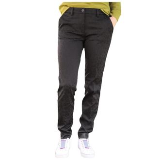 Mason's Jerseyhose mit Leopardenmuster - - Jeans - Damen - Schwarzk - XL