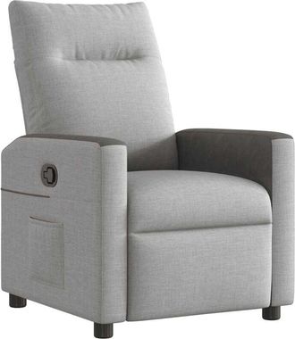 vidaXL Relaxsessel Wolkengrau Stoff Vidaxl