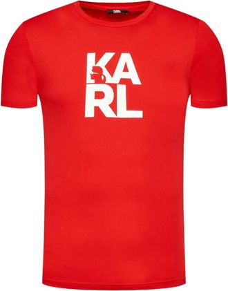 Karl Lagerfeld Homme, Tops, Rouge, Taille: L T-shirt