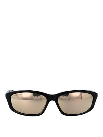 Balenciaga Lunettes De Soleil - Noir