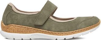 Rieker Halbschuhe N42B0-52 Gr&uuml;n