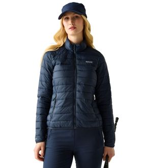Regatta Womens Hillpack Ii Hooded Jacket Insulated Jacket Women, marineblau, 34