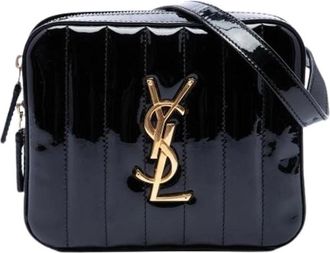 Saint Laurent Sac banane Vicky Pre-owned - Femme - Pre-owned - Noir - Taille: ONE Size