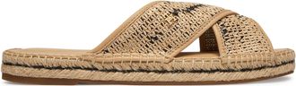 Tommy Hilfiger Pantoletten Tommy Hilfiger Raffia TH FW0FW09139 Beige