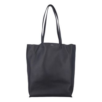 A.P.C. Schwarze Handtasche mit Obergriffen - - Bags - Damen - Schwarzk - ONE SIZE
