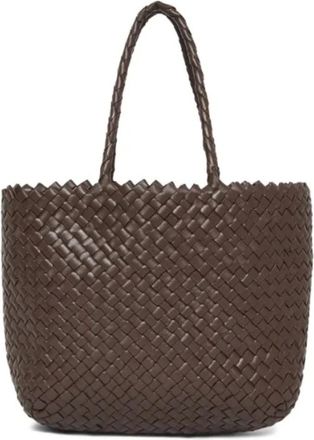 Dragon Diffusion Femme, Sacs, Brun, Taille: ONE Size Woven Mini Shoulder Bag