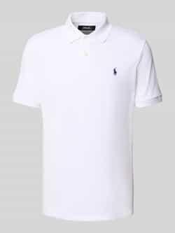 Polo Ralph Lauren Slim Fit Poloshirt mit Label-Stitching