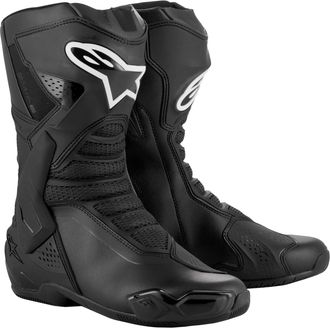 Alpinestars Motorradstiefel SMX 6 V3, BLACK, 46 EU
