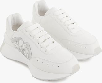 Alexander McQueen Baskets avec broderie logo