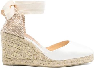 Castaner Femme, Chaussures, Blanc, Taille: 38 EU Joyce Wedge