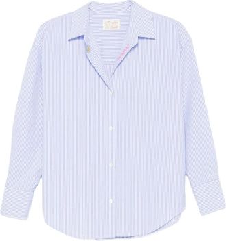 MC2 Saint Barth Femme, Blouses et Chemises, Bleu, Taille: 42 FR Chemises