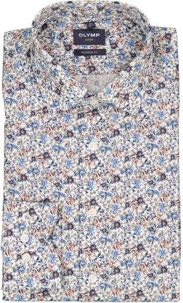Olymp Herren Hemd mehrfarbig Baumwolle