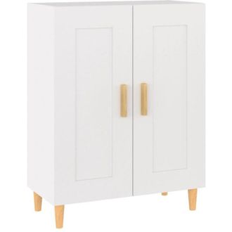 vidaXL Buffet Blanc 69,5x34x90 cm Bois ding&eacute;nierie Vidaxl