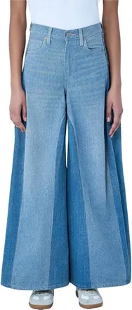 Levi's Femme, Pantalons, Bleu, Taille: W26 Wide-Leg Denim Pantalons