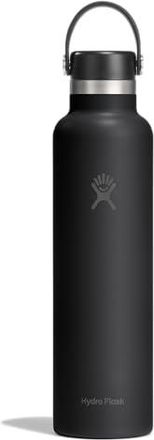 Hydro Flask Standard Flex Cap 710 ml (24 oz) Flasche - Edelstahl, auslaufsicher, passend f&uuml;r die meisten Becherhalter - Isoliert, 24 Std. kalt & 12 Std. hei&szlig; - Bl