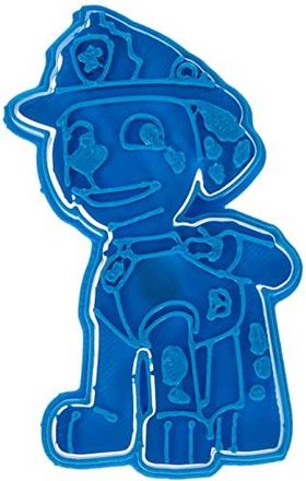 Cuticuter Paw Patrol Marshall Keksschneider, Kunststoff, Blau, 8 x 7 x 1,5 cm