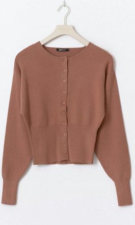 Gina Tricot Strickjacke Shaped knitted cardigan - Taillierte Strickjacke - Damen Cardigan