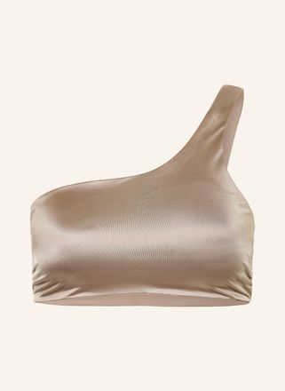 Calvin Klein One-Shoulder-Bikini-Top Ck Shine braun