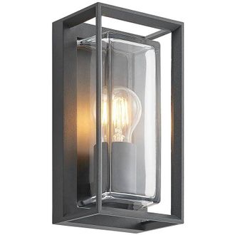 Arcchio Arcchio - Wandleuchte au&szlig;en Ismera aus Aluminium mit Bewegungsmelder von