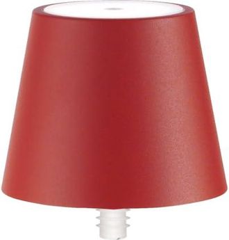 Zafferano Poldina Stopper Lampe, Kabellose und Wiederaufladbare Flaschenlampe mit Touch Control, Geeignet für den Innen- und Außenbereich, Dimmer, 2200-3000 K, 