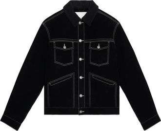 Isabel Marant veste en jean - Noir