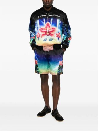 Casablanca Orchi Swim Shorts - Black